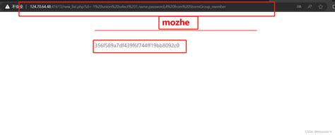 Sql手工注入漏洞测试mysql数据库 Csdn博客