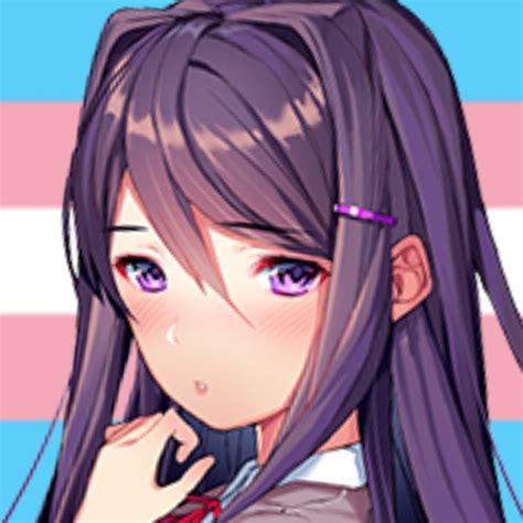 Ddlc Yuri Transgender Pfp Anime Art Yuri