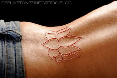 Шрамирование виды и методы [scarification]