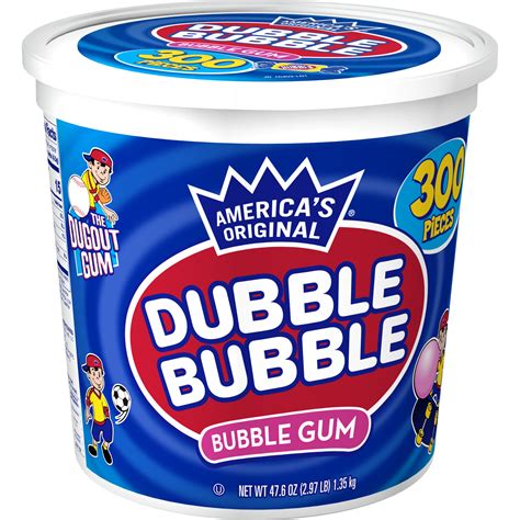 Dubble Bubble Gum 300 Pieces