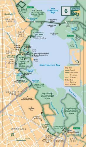 San Francisco Bay Trail Maps 25 Map Cards With Trail Descriptions