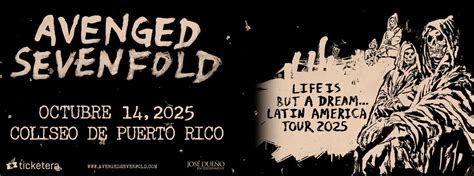 Avenged Sevenfold Life Is But A Dream Ticketera