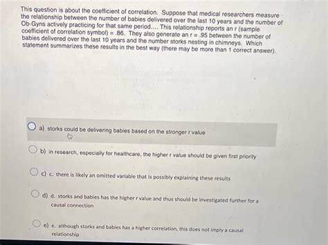 [solved] This Question Is About The Coefficient Of Correla