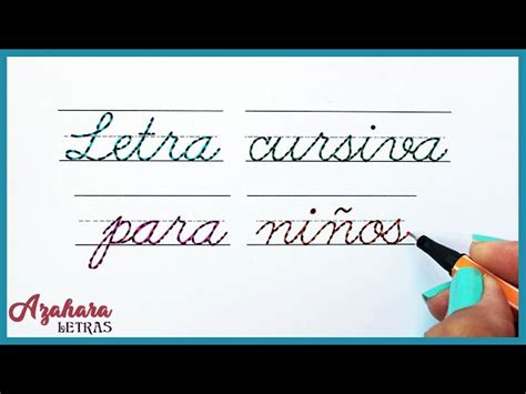 Letras Del Abecedario En Cursiva