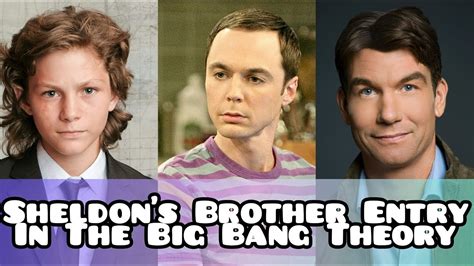 Georgie Cooper Entry Sheldons Older Brother Announcement From