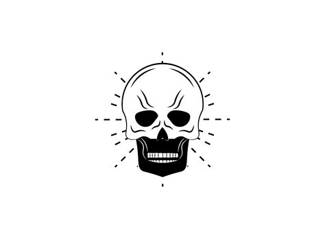 Magic Skull Skeleton Vector Graphic By Iconfly · Creative Fabrica