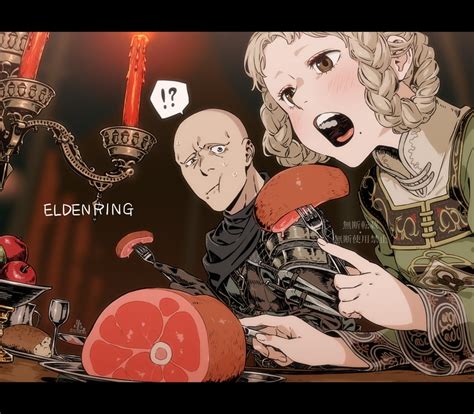 Rya And Patches Elden Ring Drawn By Kamezaemon Danbooru