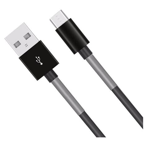 1m Usb Data Charge Cable Micro Usb Connector For Samsung Htc Metal Protected Big W