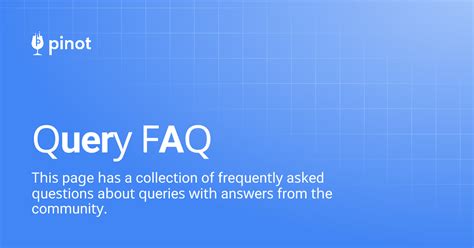 Query Faq Apache Pinot Docs