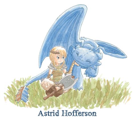 Httyd Astrid By 4leafcolour On Deviantart