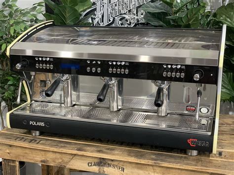 Wega Polaris Tron 3 Group Coffee Machine Black Used