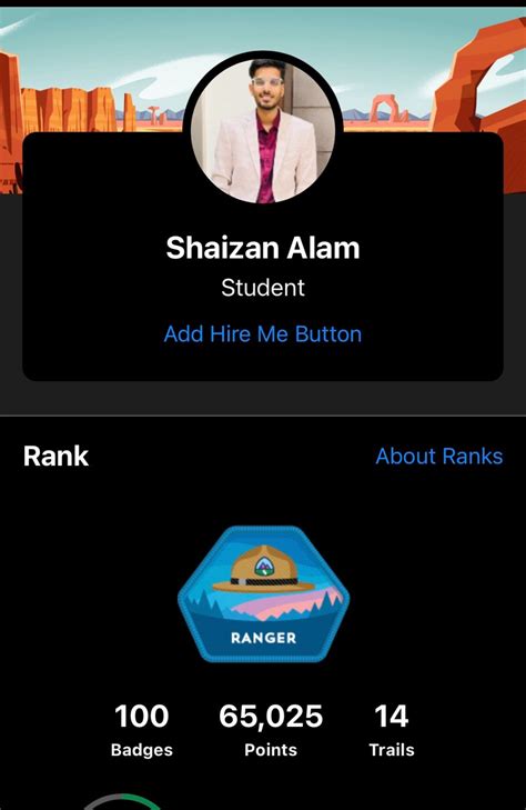 Shaizan Alam On Linkedin Trailheadranger Salesforce Continuouslearning