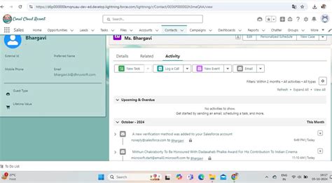 Bhargavi Bathula On Linkedin Salesforce Einsteinai Salesinnovation Automation Crm