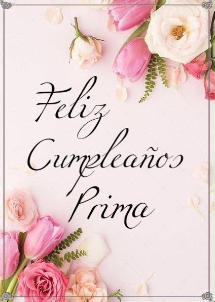 Feliz Cumpleaños Prima Foto Descargar Feliz Cumpleaños