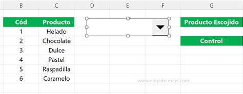 Cuadro Combinado De Selección Múltiple En Excel Ninja Del Excel