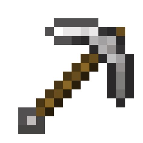 Iron Pickaxe Retextured V3 Item Texture Novaskin