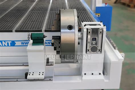 3 Axis Cnc Router With Atc Spindle And Front Lathe For Wood Furniture