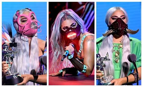 Lady Gagas Face Masks At Video Music Awards 2020 Create Social Media
