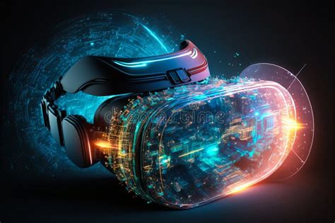 Artificial Intelligence Virtual Reality Glasses Generative Ai Stock