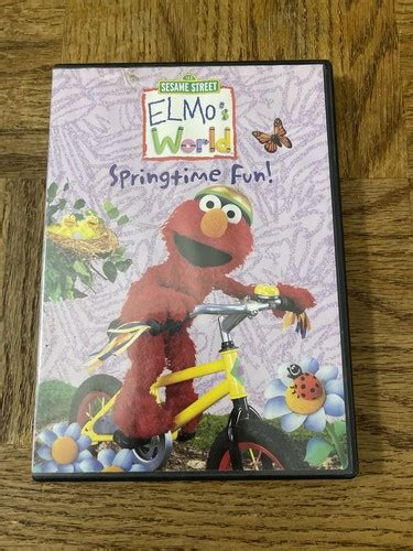Sesame Street Elmos World Springtime Fun Dvd 74645418193 Ebay