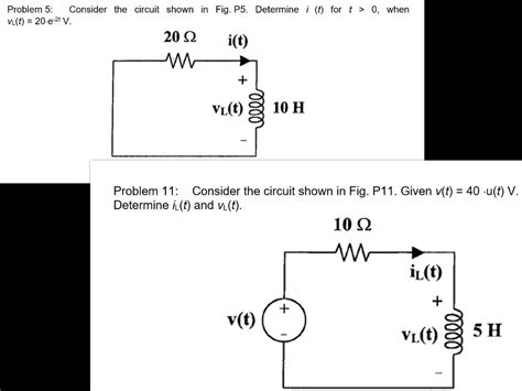 Solved Problem Consider The Circuit Shown In Fig P Chegg