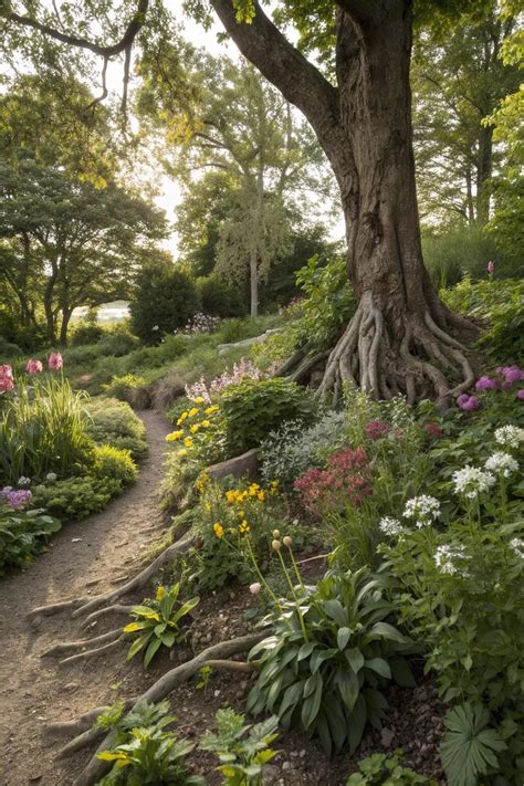 17 Creative Landscaping Ideas Around Tree Roots Gardeneco