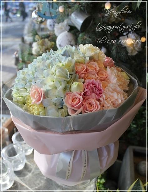 일산꽃집 러블리한 예쁜수국꽃다발