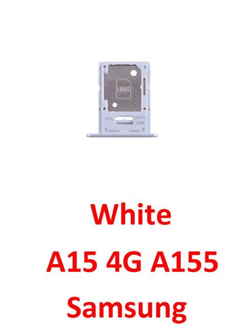 Samsung Galaxy A155 A155f Telepono Bagong SIM Tray Slot Holder Pocket Para Sa A15 5G A156 A156b