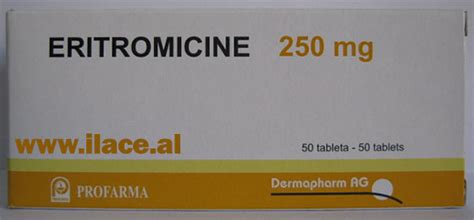Eritromicine 250 Mg