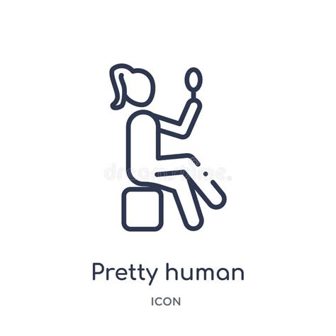 Linear Unicorn Icon From Education Outline Collection Thin Line Unicorn Vector Isolated On