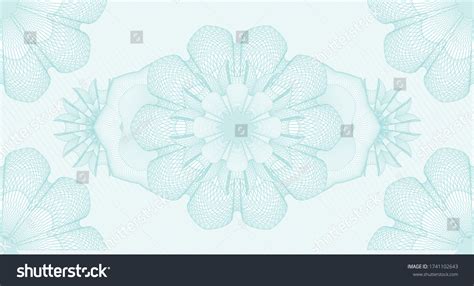 Security Watermark Background Vector Illustration Stock Vector Royalty