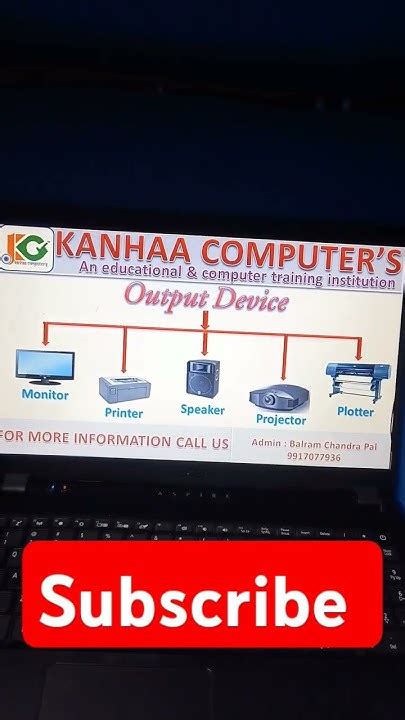 Input And Output Device Computer Basic Computer Fundamentals Kanhaaeducation