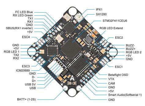 Review Betafpv F4 12a Aio Elrs Fc