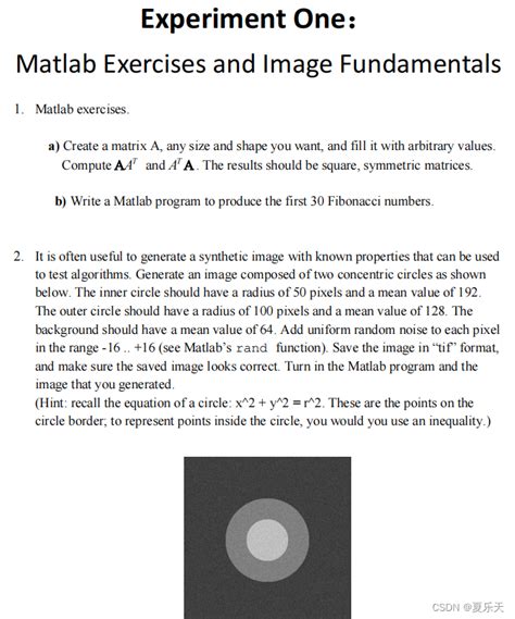 【数字图像处理实验】matlab Exercises And Image Fundamentals（内含遇到的graym的报错问题） Csdn博客
