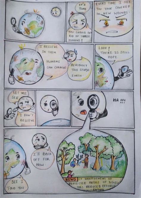 Comic Strips For School Project