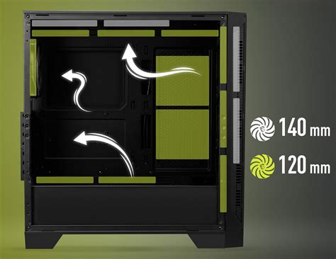 Buy MSI Mag Forge R Airflow ATX Mid Tower Cabinet Black Computech Store