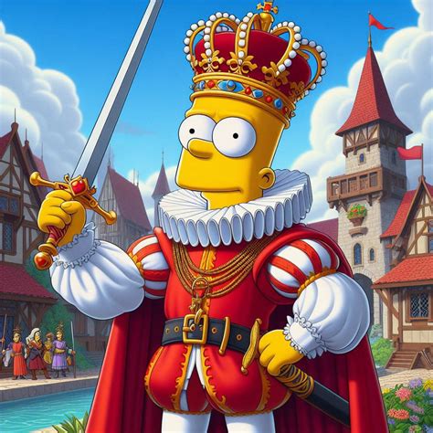Prince Bart Simpson By Kingleonlionheart On Deviantart