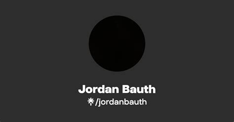 Jordan Bauth Linktree