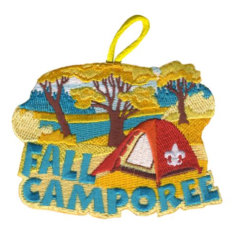 Fall Camporee Activity Embroidered Patch