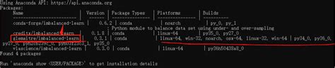 科学网—anaconda安装prettytable、imblearn包及流程总结 张伟的博文