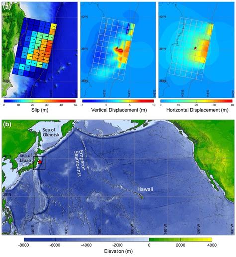 Tsunami Excitation And Computational Grids A Finite Fault Model And Download Scientific