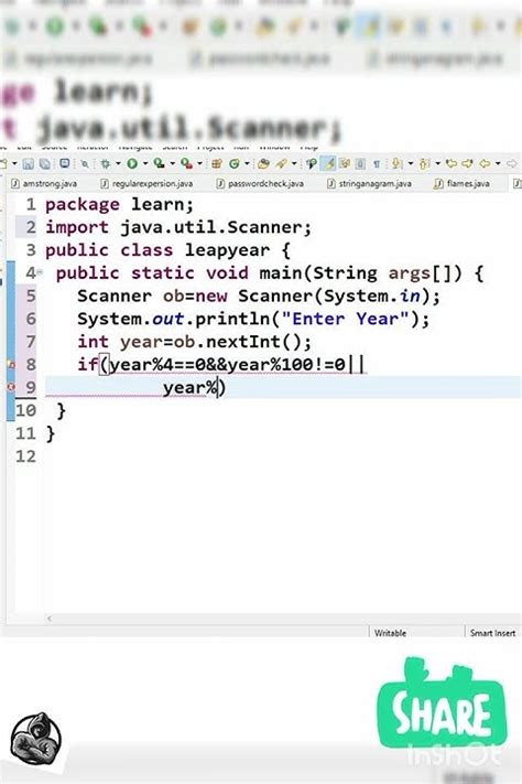 😯 Leap Year Program 🧐 In Java Coding Tutorial Interview Beginners