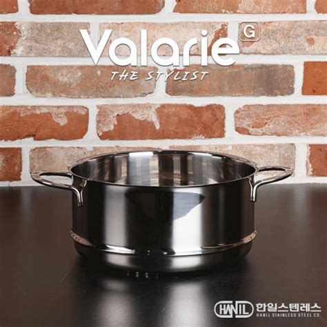 발레리g 바닥3중 24cm 스텐 찜기 뚜껑x스티머스텐찜기만두찜기
