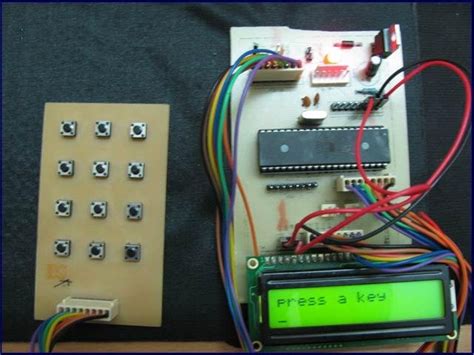 Electronics Based Projects U How To Interface Keypad With AVR Microcontroller ATmega