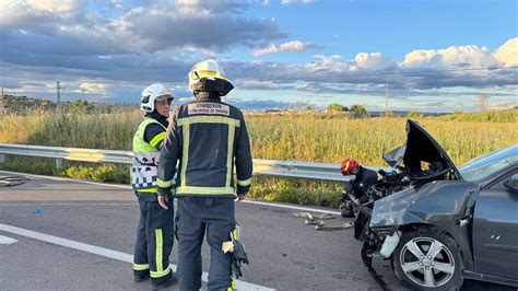 Choque En La M 224 Deja Cuatro Heridos Incluidos Dos Menores