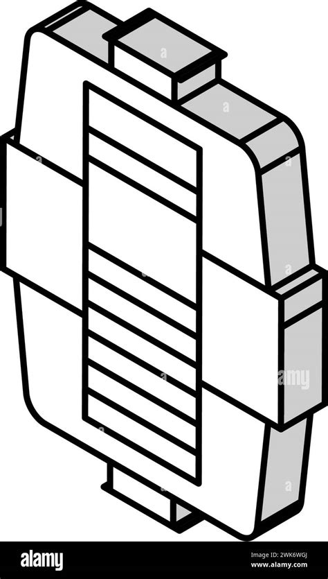 Layers In Water Filter Isometric Icon Vector Illustration Stock Vector Image And Art Alamy