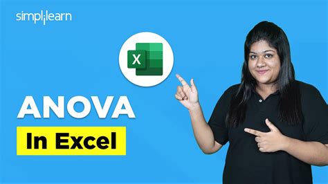 How To Perform One Way Anova Test In Excel Anova Using Excel Ms Excel Tutorial Simplilearn