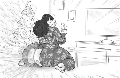 Rule 34 2021 Barefoot Bbw Big Ass Black And White Christmas Christmas Tree Chubby Chubby