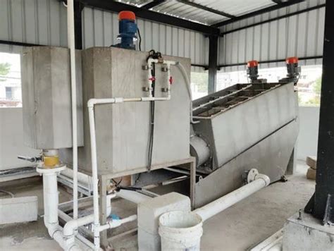 Sludge Dewatering System Volute Screw Press At ₹ 500000 डिवॉटरिंग स्क्रू प्रेस मशीन In Navi