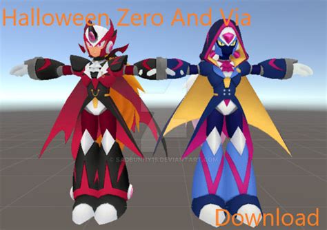 Halloween Zero And Via Download By Sadbunny15 On Deviantart